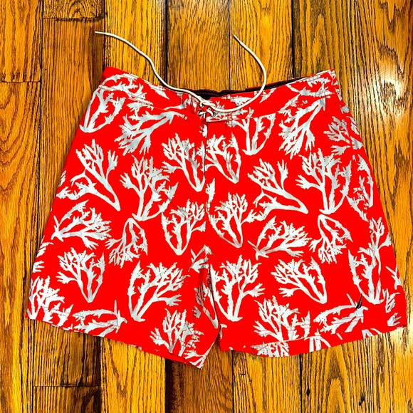 Nautica | Swim | Nautica Mens Xxl Mesh Lined Swim Trunks With Elastic ...